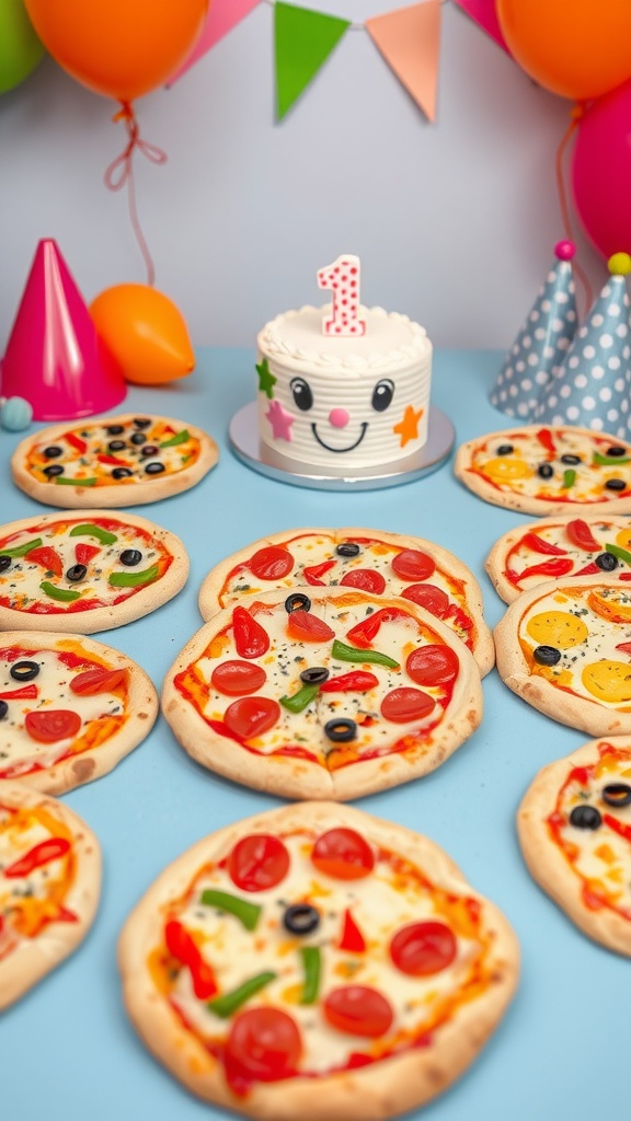 Delicious Pizza Recipes for a 1st Birthday Party