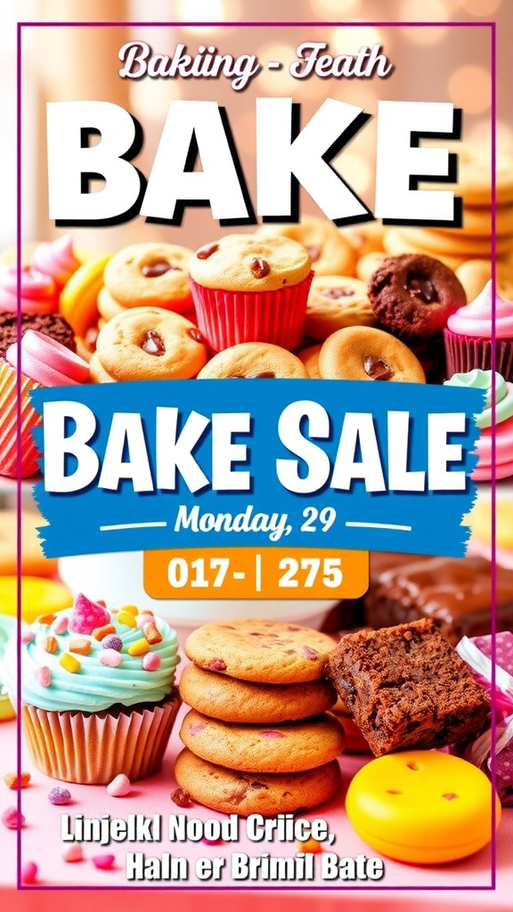 Delicious Treats for Your Bake Sale