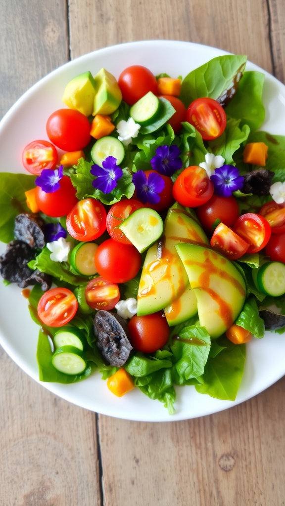 Creative Salad Plating Ideas to Impress Your Guests