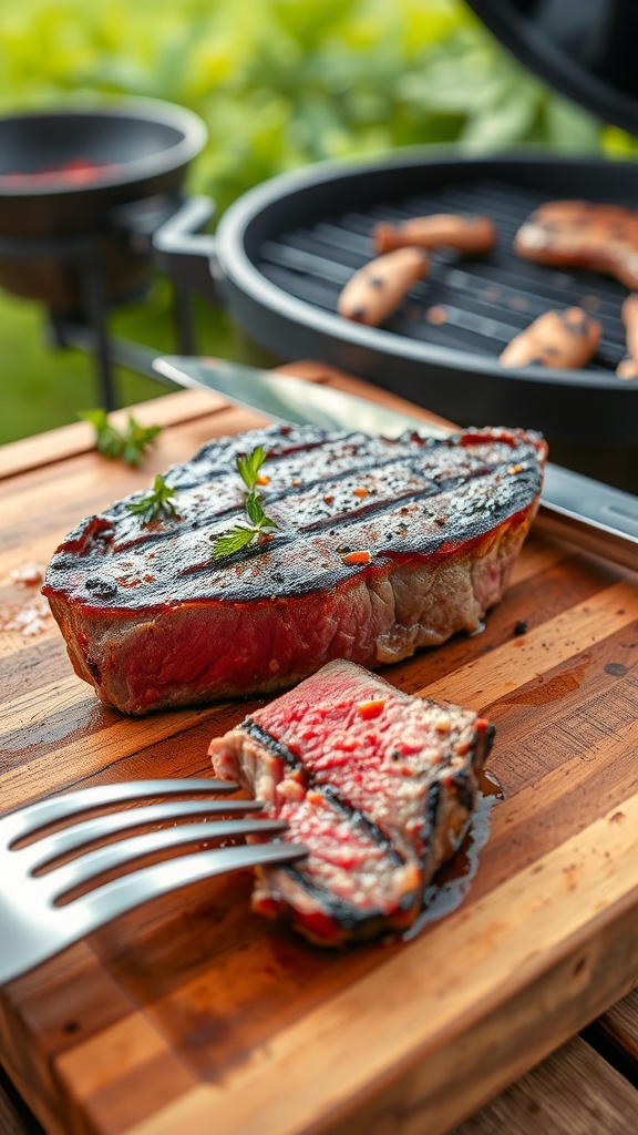 Perfectly Grilled 1-Inch Steak Recipe