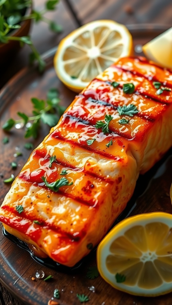 Perfectly Grilled Salmon for One