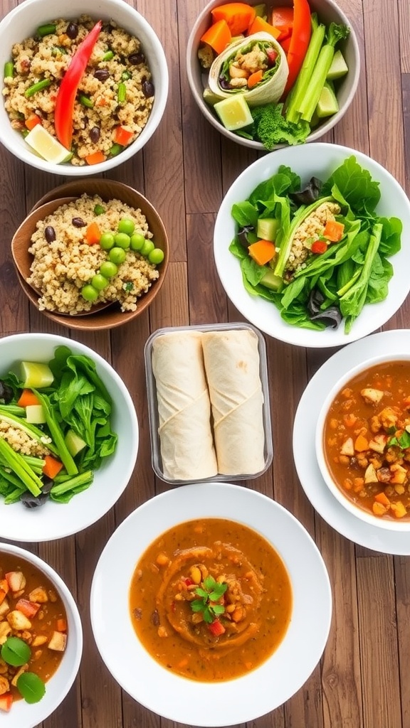 Delicious and Nutritious Healthy Lunch Ideas for One Week