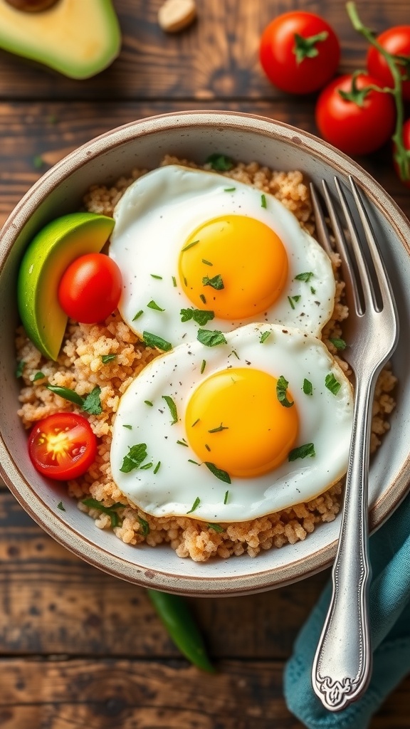 Savory Quinoa and Egg Bowl Recipe – oceandrivemiamibeach.com