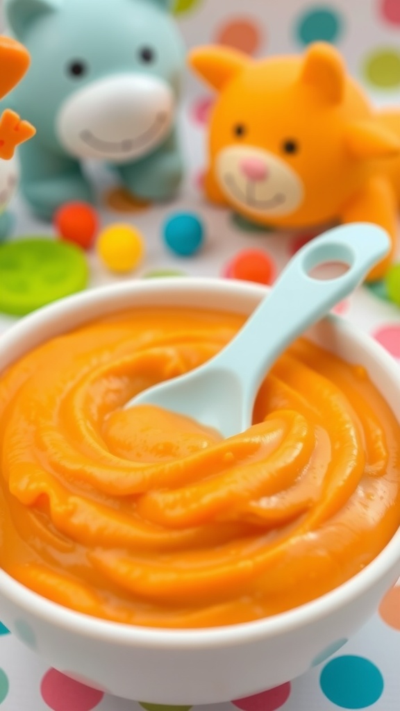 Simple Sweet Potato Puree for Babies