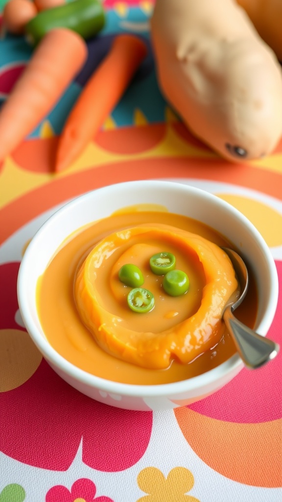 Nutritious Vegetable Puree for 8-Month-Olds