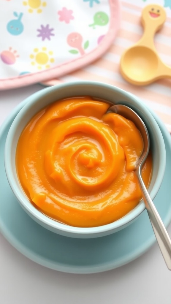 Nutritious Sweet Potato Puree for Babies