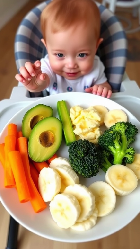 Delicious and Nutritious BLW Lunch Ideas for 7-Month-Olds