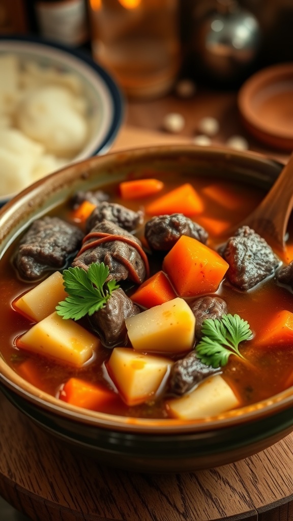 Savory Beef Heart Stew Recipe