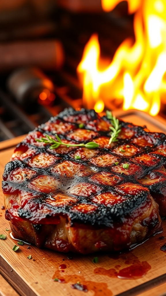 Perfectly Grilled Steak on an 800 Degree Grill