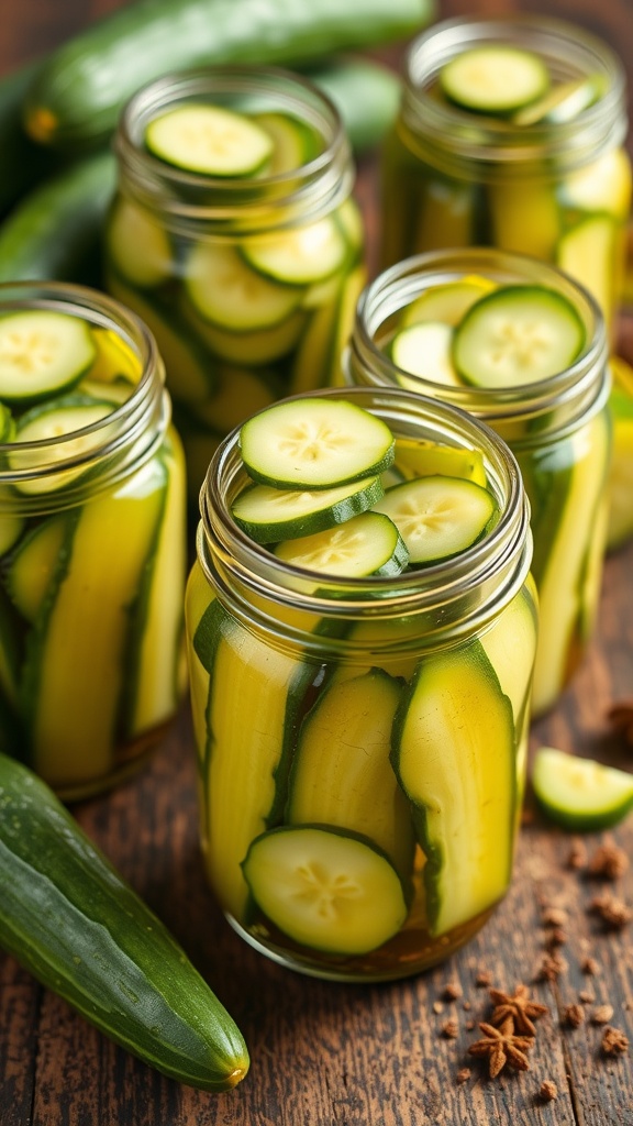 Sweet and Tangy Bread and Butter Pickles Recipe