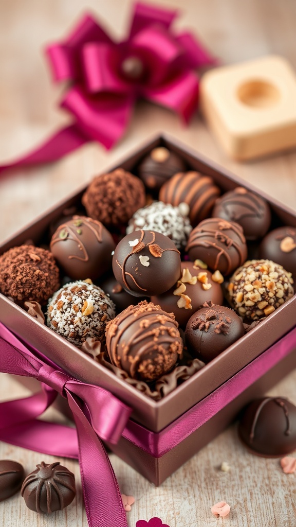 Decadent Chocolate Truffle Gift Boxes