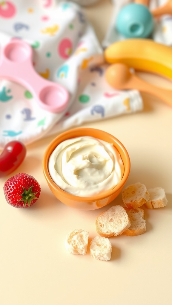 Creamy Cheese Recipe for 9-Month-Old Babies