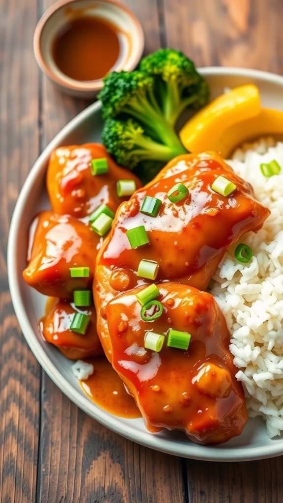 Sweet and Savory Honey Garlic Chicken for Three