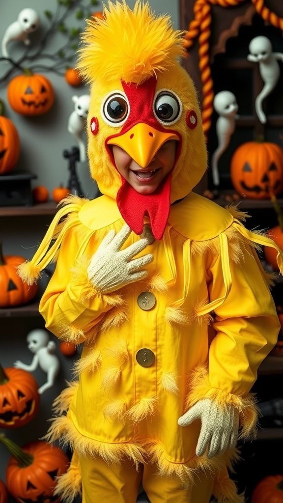 Spooky Chicken Halloween Costume Recipe