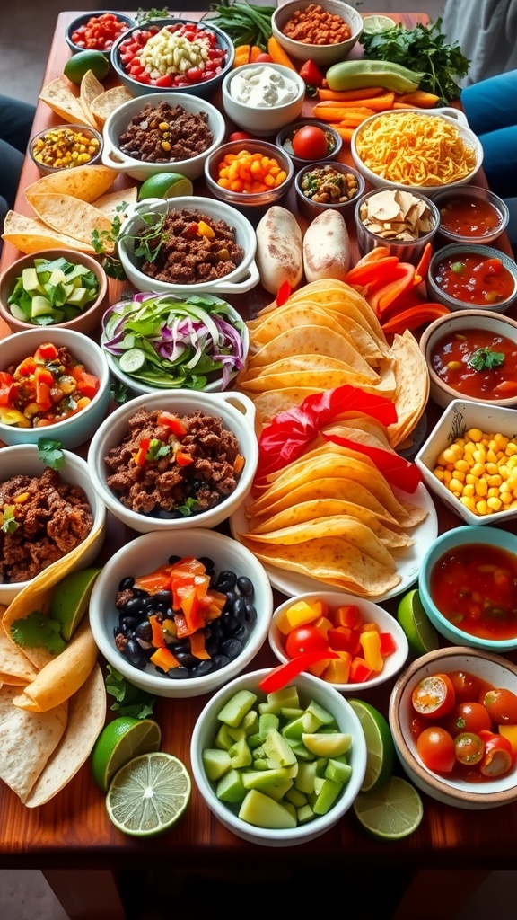 Delicious Taco Grazing Table Recipe