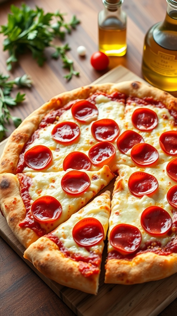 Classic Pepperoni Pizza Recipe