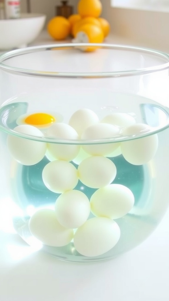 Perfect Hard Boiled Eggs: The Water Test Method