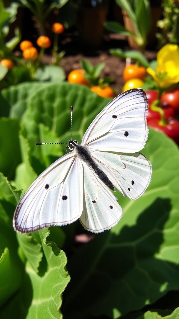 Cabbage White Butterfly: A Common Garden Visitor