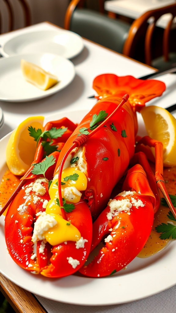Classic 80s Lobster Recipe