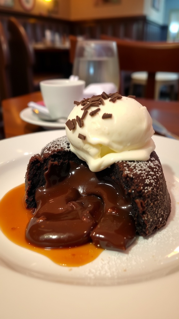 Classic 90s Chocolate Lava Cake Recipe
