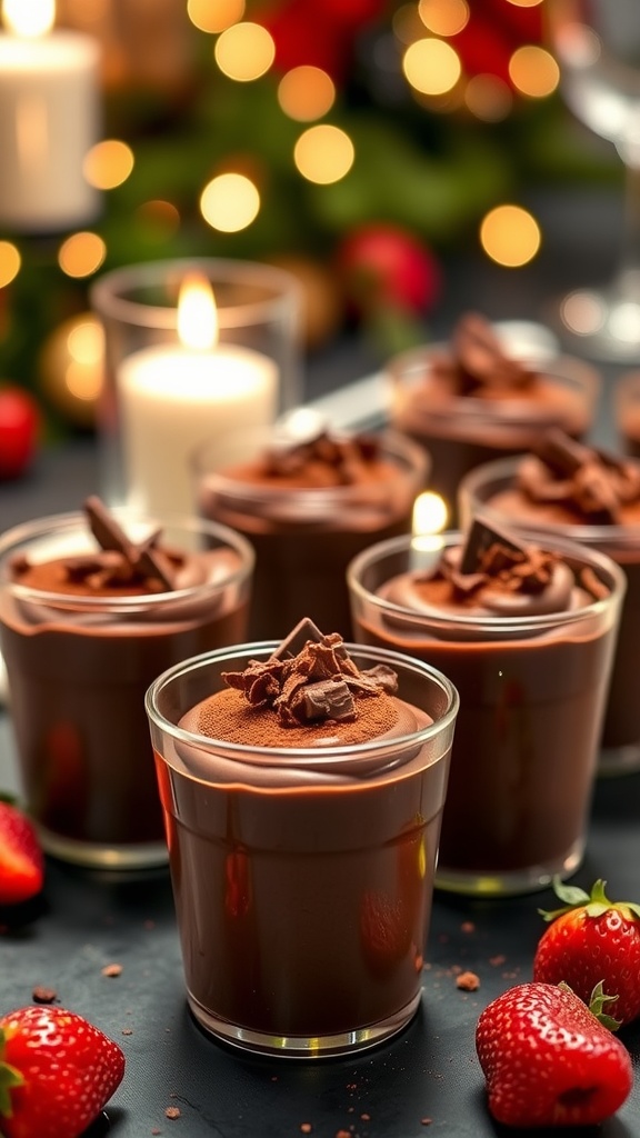 Decadent Chocolate Mousse for 70 People