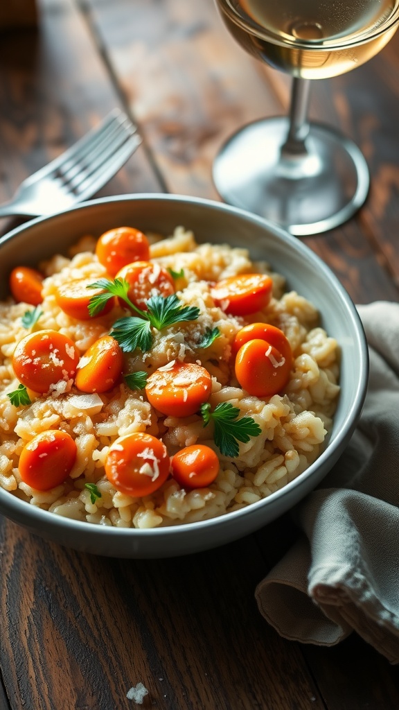 Savory Lobster Mushroom Risotto Recipe