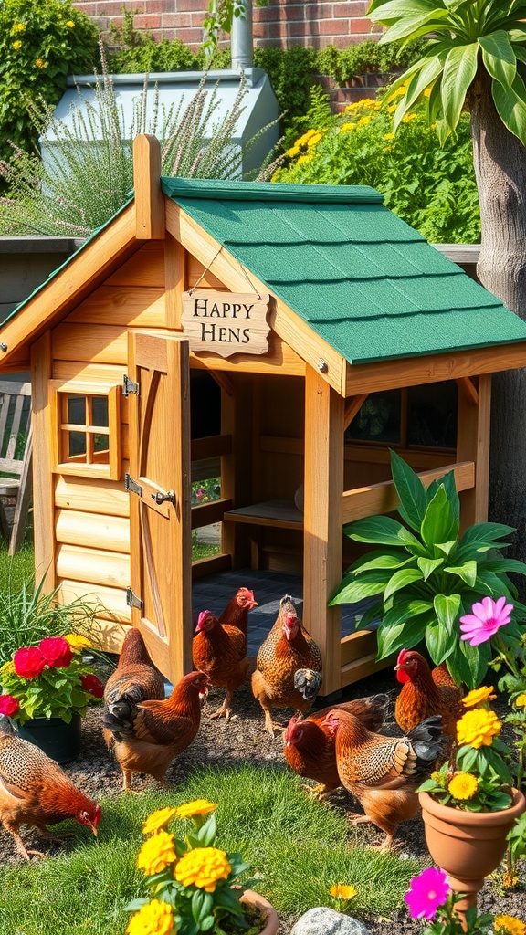 Creative Chicken Coop Designs for Happy Hens