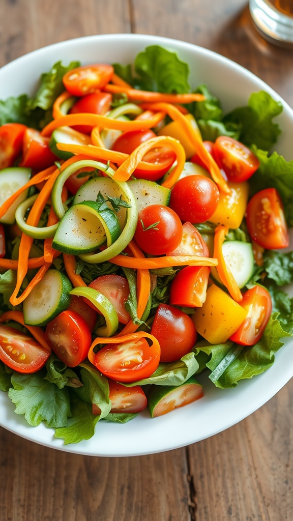 Creative Salad Cutting Ideas for Vibrant Presentations