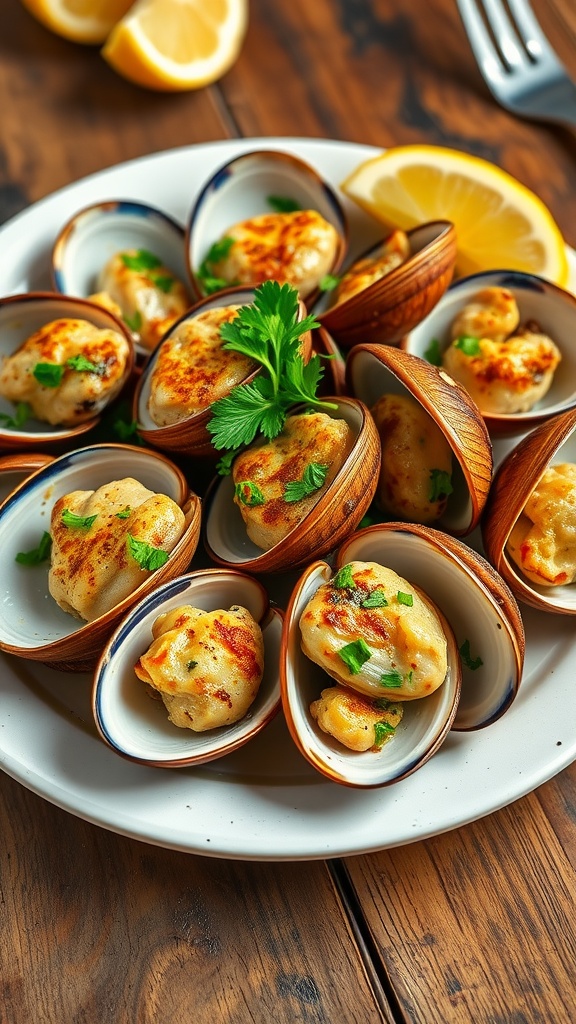 Delicious Baked Clams Recipe