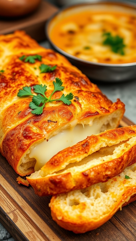 Cheesy Escape: A Delightful Cheesy Bread Recipe