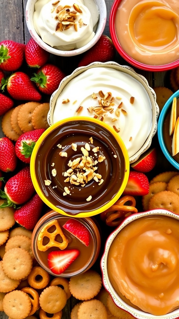 Creamy and Easy Dessert Dips Recipe