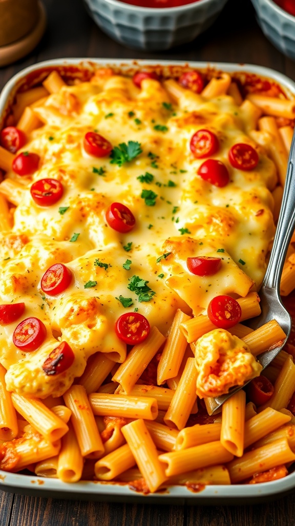 Ultimate Four-Cheese Pasta Bake