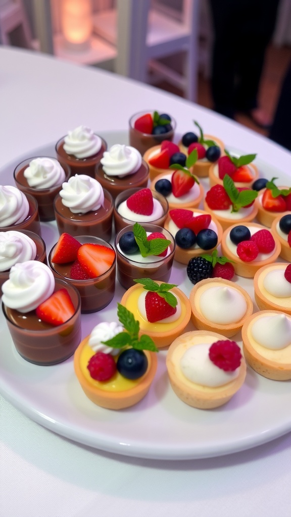 Delicious Mini Dessert Appetizers