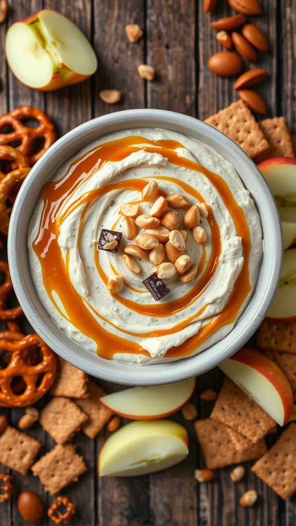 Decadent Snickers Dip Recipe