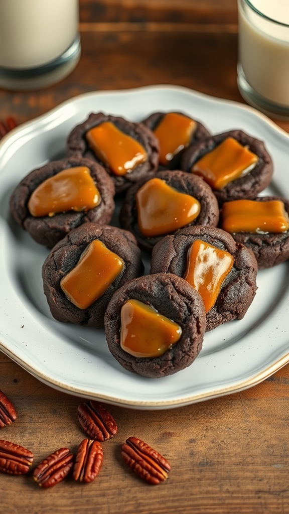 Decadent Turtle Cookies Recipe
