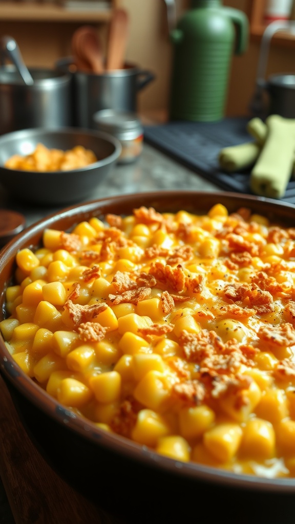 Creamy Cheesy Corn Casserole