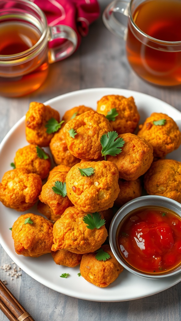 Spicy Bread Pakora Recipe