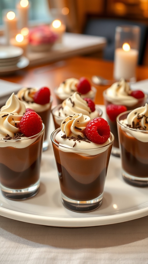 Decadent Chocolate Dessert Shooters Recipe