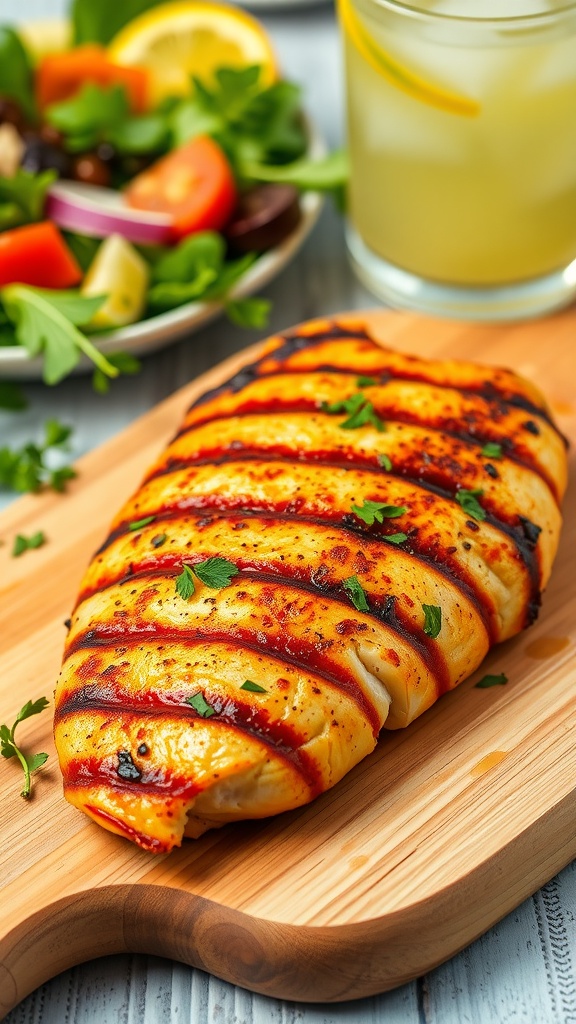 Perfect Grilled Chicken Inspired by Minecraft