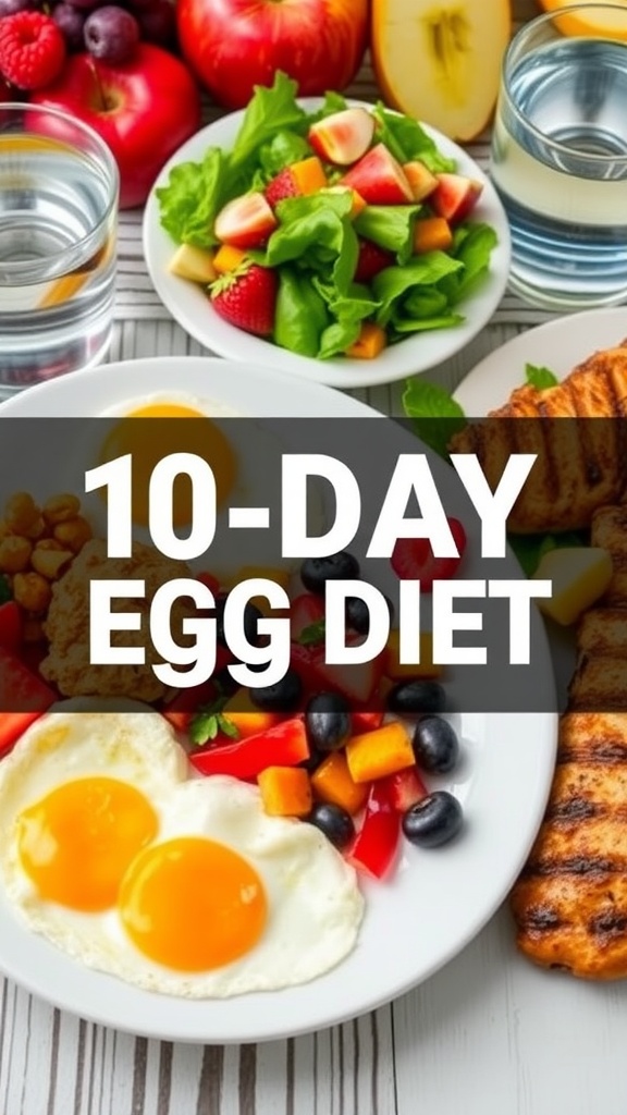 10-Day Egg Diet Plan for Weight Loss