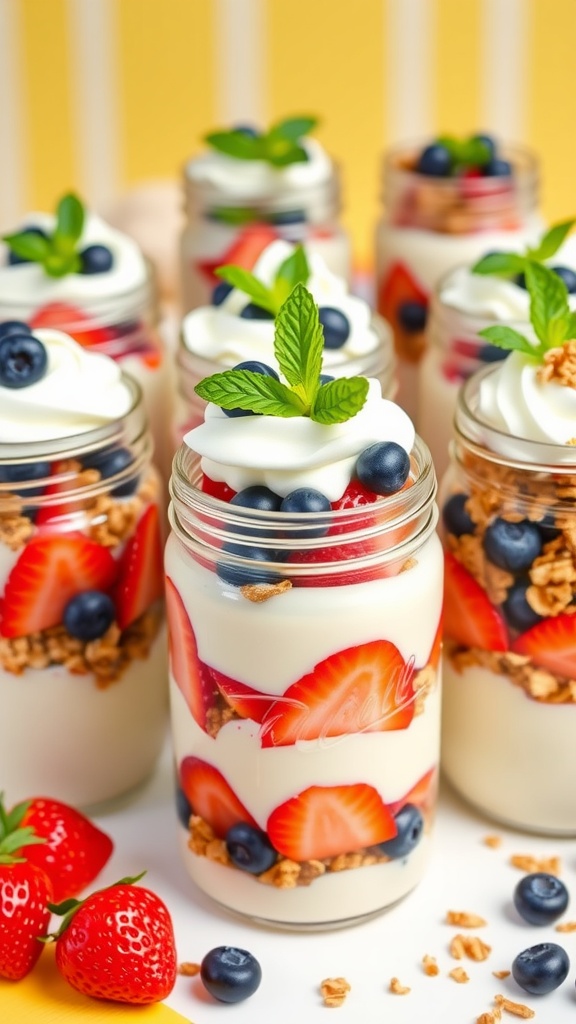 Delicious Layered Dessert Jar Recipe