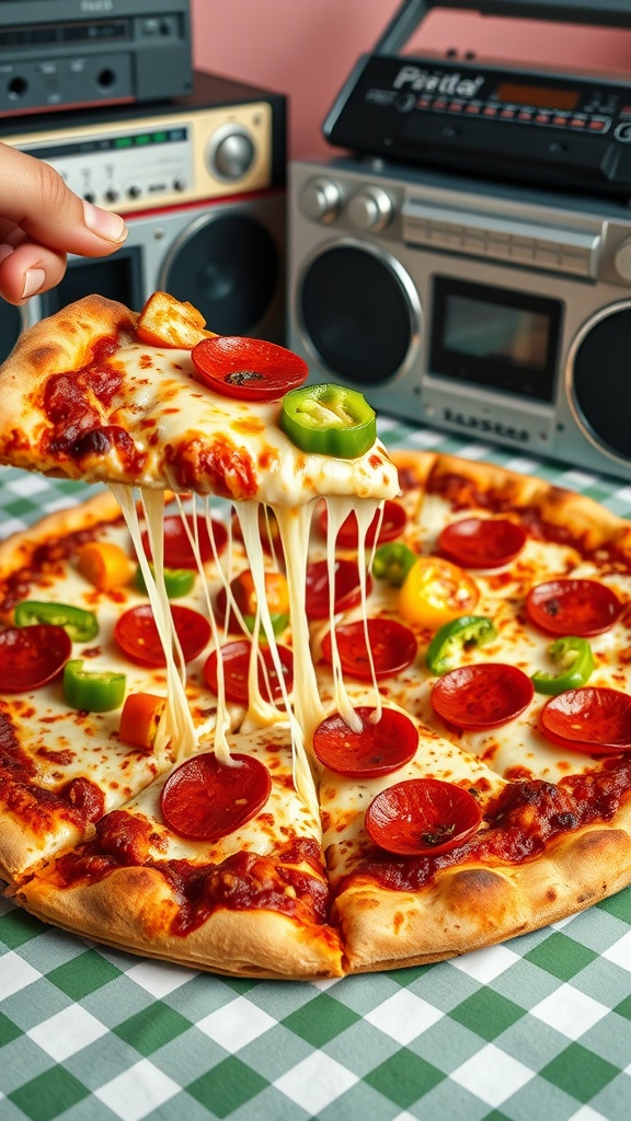 Retro 90s Aesthetic Pizza Recipe