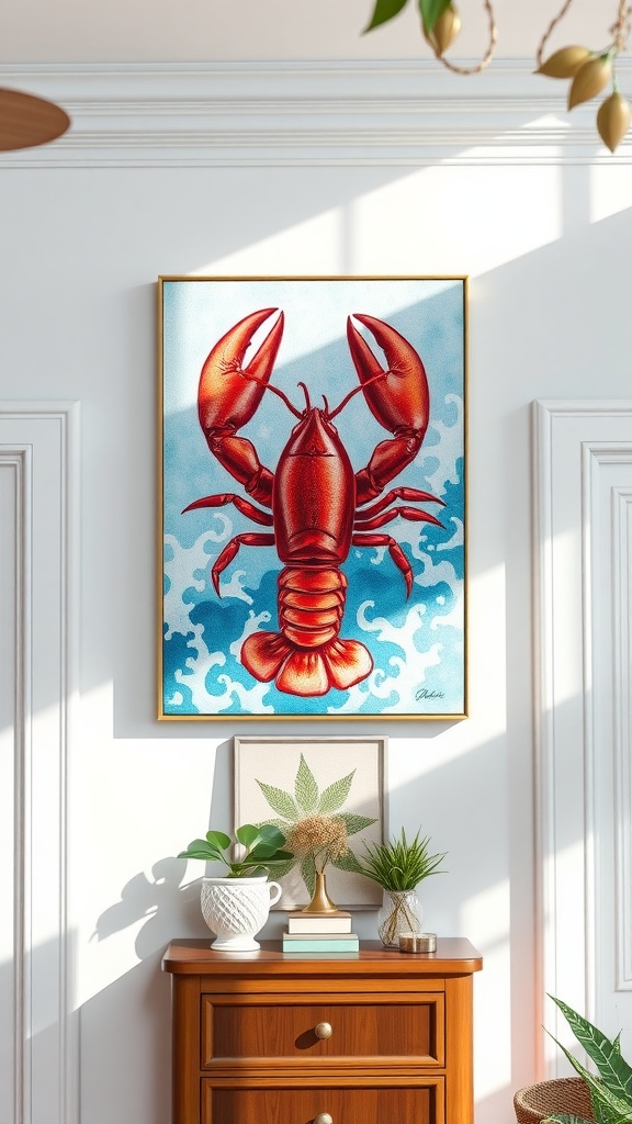 Creative Lobster Wall Art Project