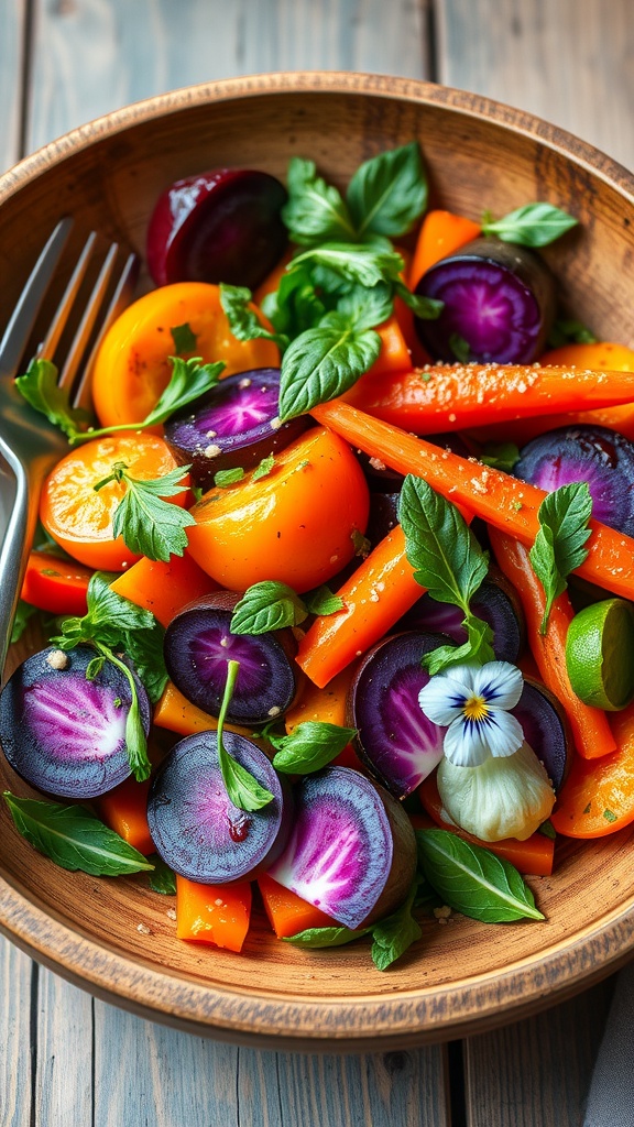 Creative Salad Presentation Ideas