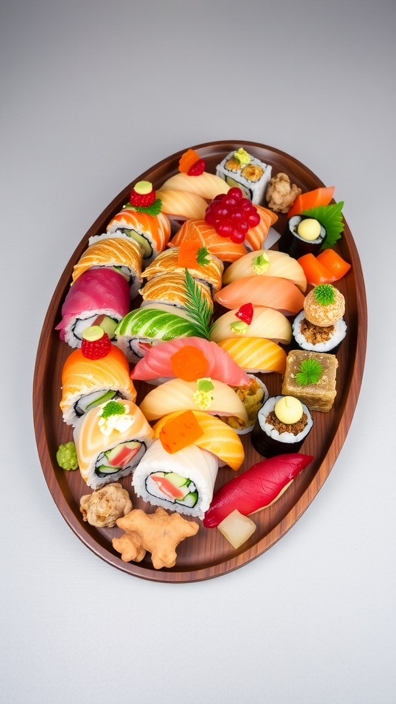 Creative Sushi Art: A Culinary Canvas