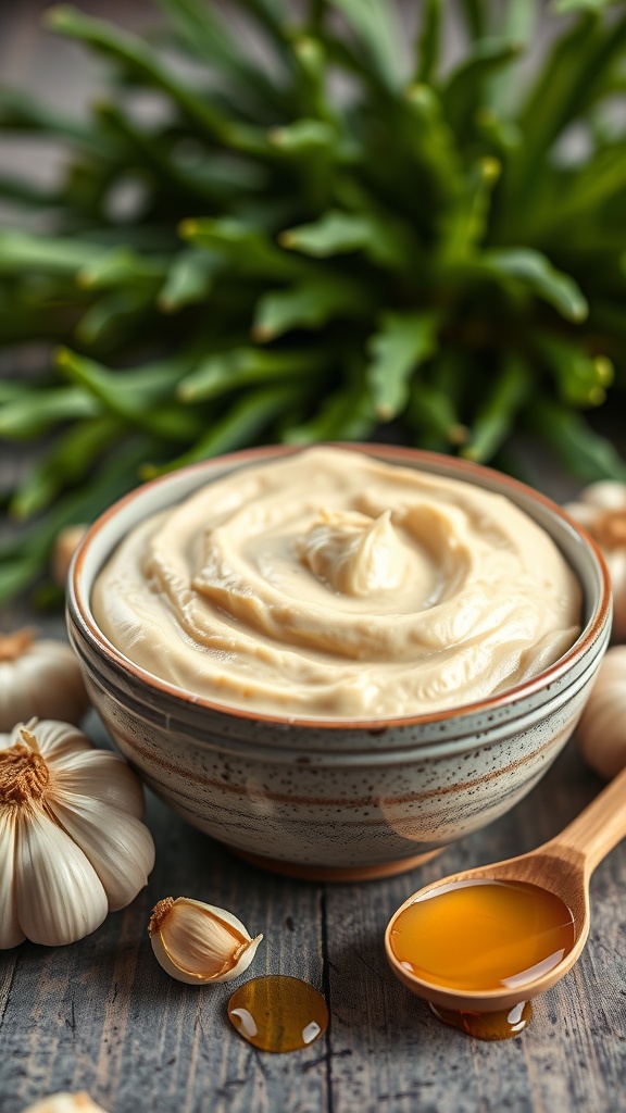 Garlic Face Mask for Acne Treatment