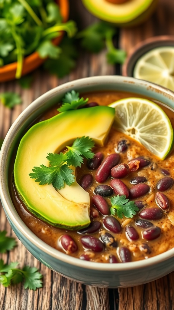 Hearty Black Bean Porridge Recipe