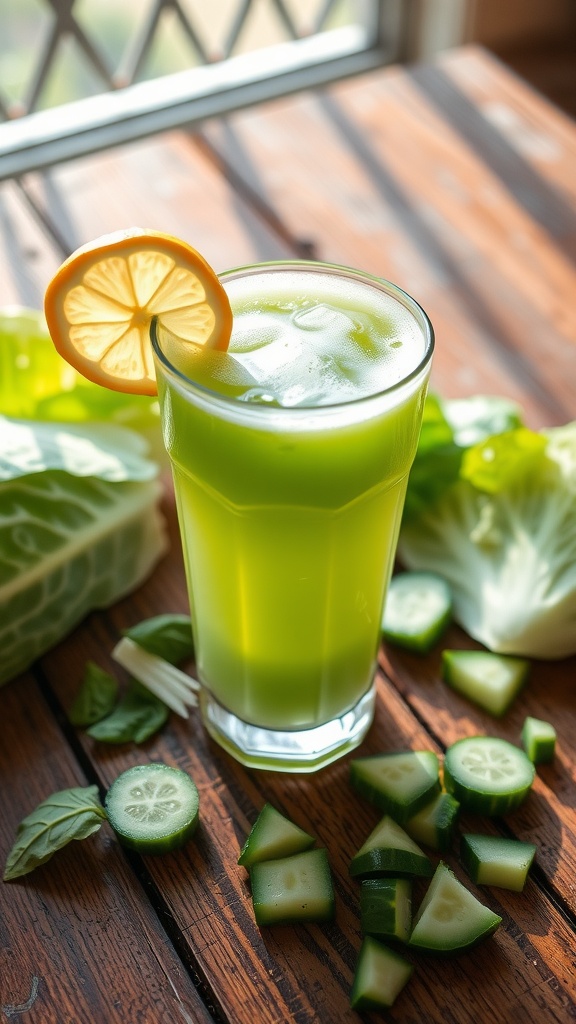 Refreshing Cabbage Juice Recipe