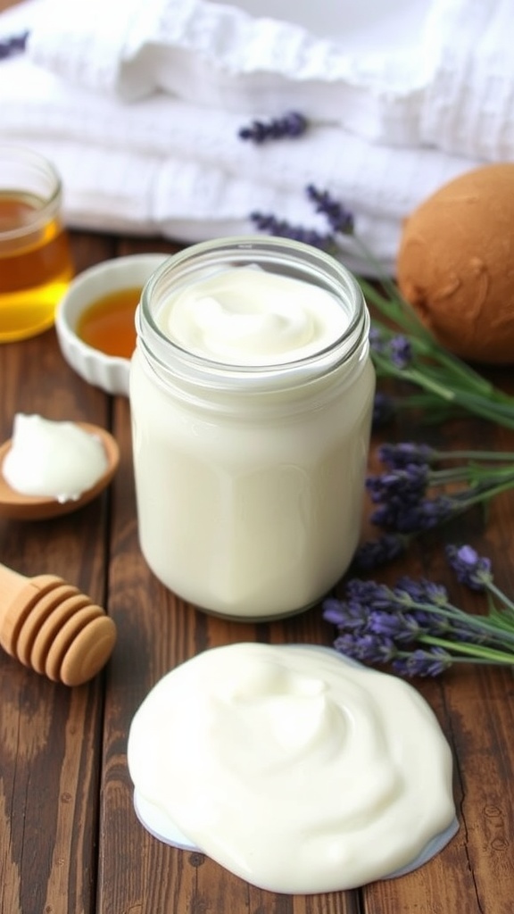 Homemade Yogurt Body Lotion Recipe