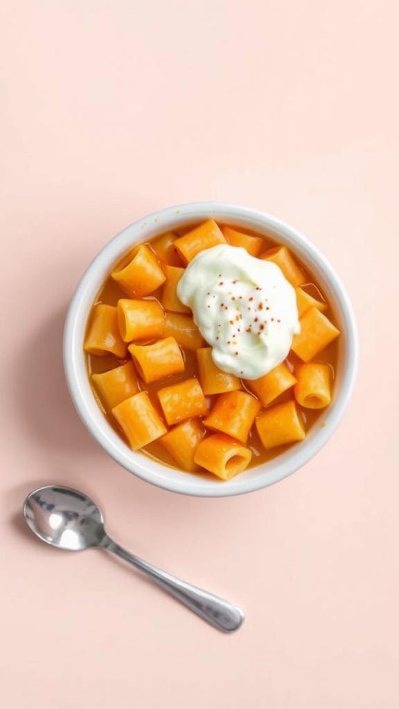 Creamy Pasta for 6-Month-Old Baby